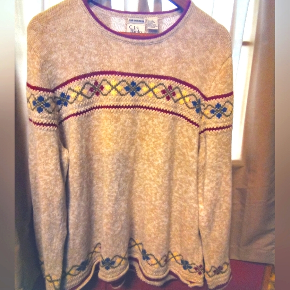 CJ Banks | Sweaters | Banks Hand Embroidery Sweater | Poshmark